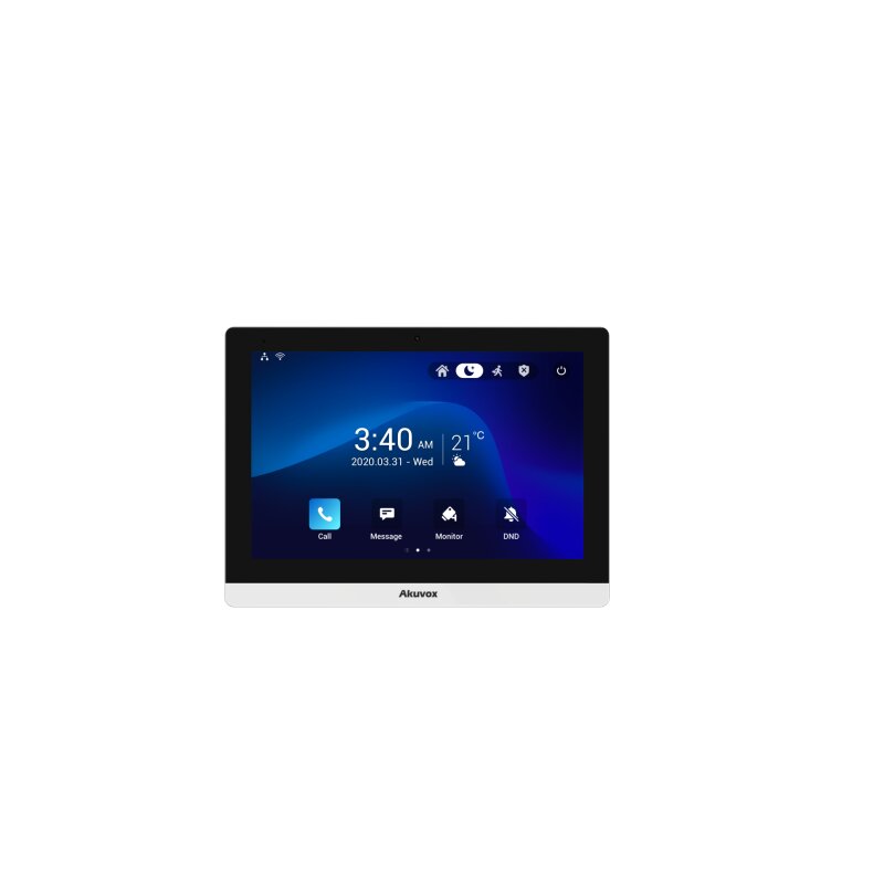 Akuvox Indoor-Station C319S, Touch Screen, Android, POE, weiß - B2B-I ...