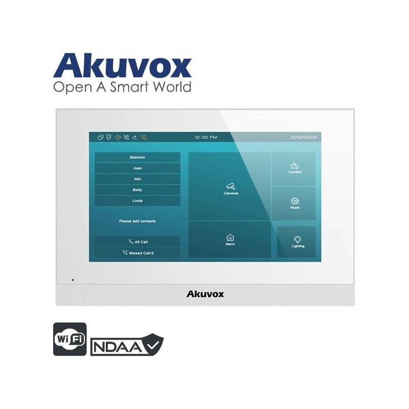 Akuvox C313W-2 WHITE - B2B-IT GmbH - Shop für Business IT, 149,00
